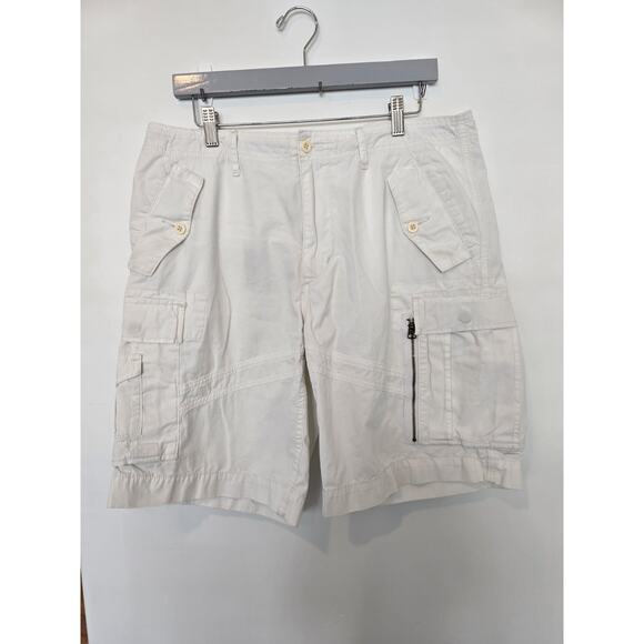 Polo Ralph Lauren | Shorts | Vintage Polo Ralph Lauren Cargo Shorts Size 34 Ivory Hiking Camping ...